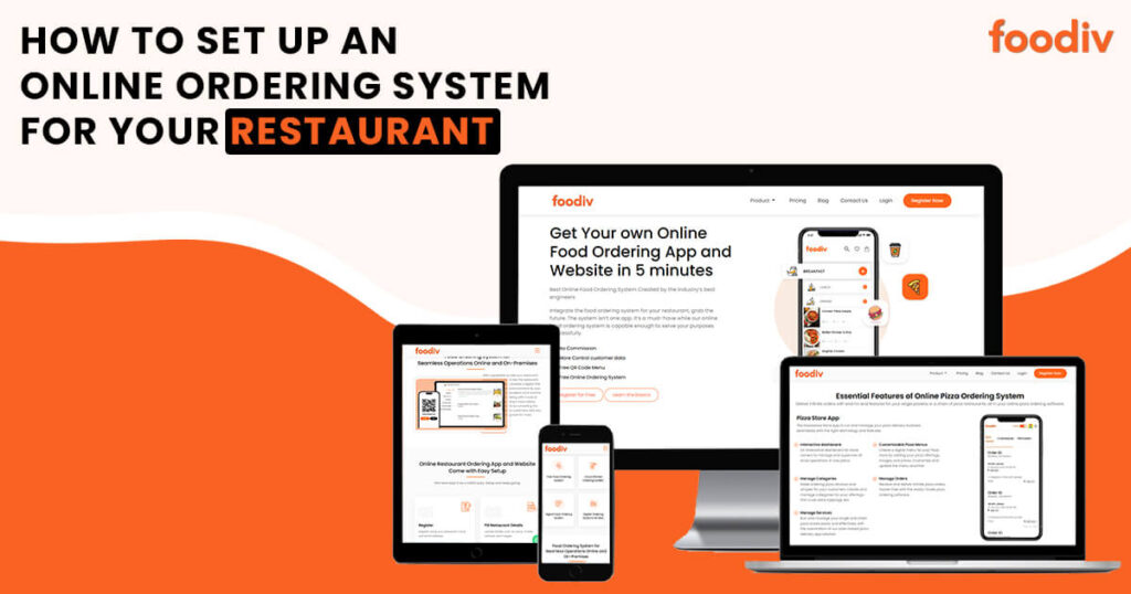 How to Set Up Online Ordering for Your Restaurant? - Foodiv