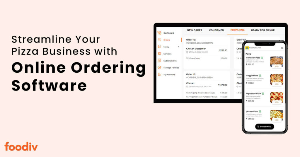 Online Pizza Ordering Software: Tips to Drive Sales and Revenue - Foodiv