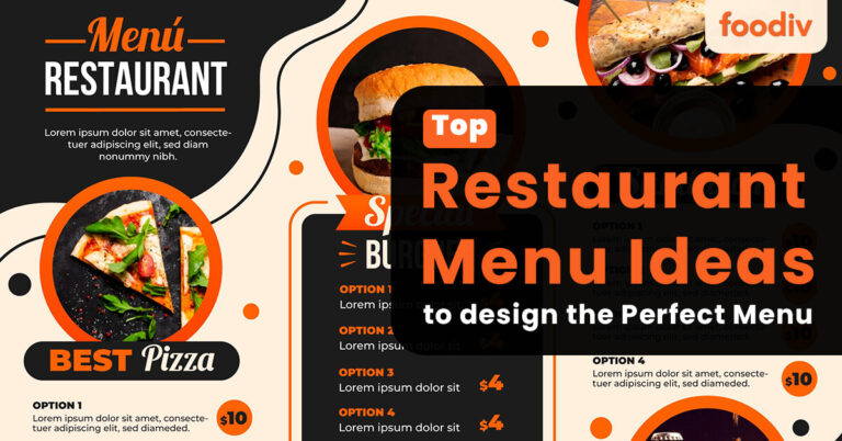 Top Restaurant Menu Ideas that Stand Out- Foodiv
