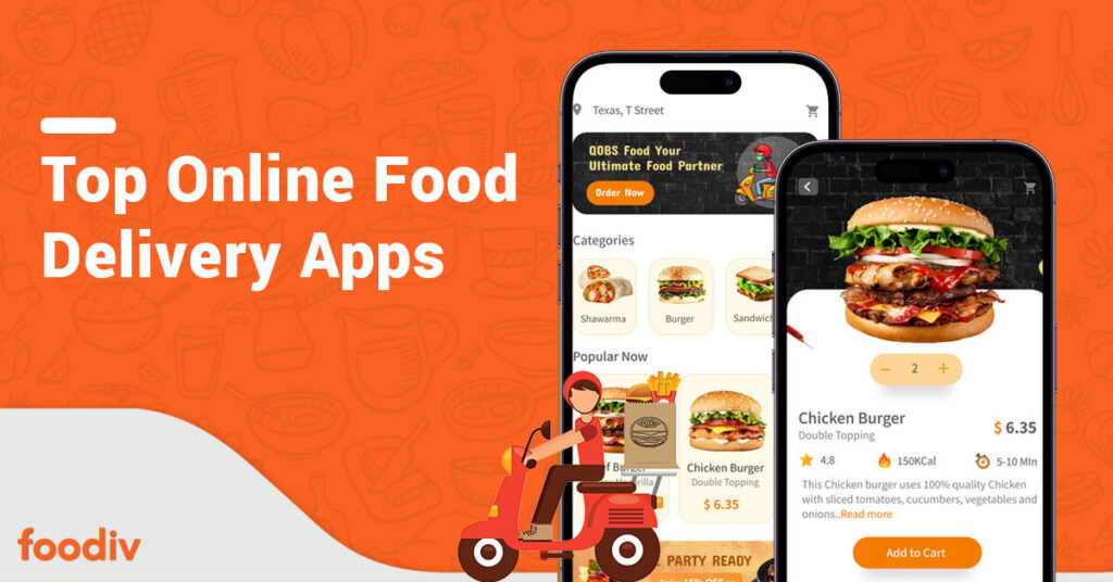 Top 9 Online Food Delivery Apps to Look for in 2026 - Foodiv