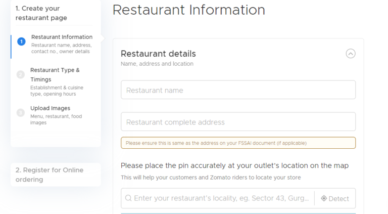 How to register Your Restaurant with Zomato? - Foodiv