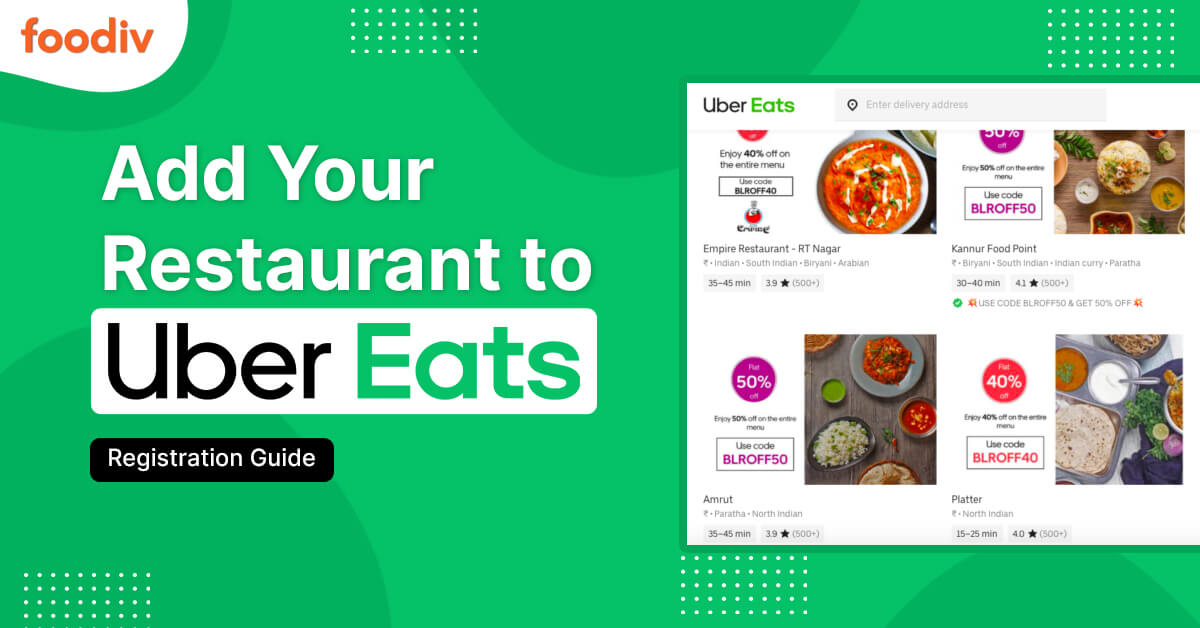 Free Online Restaurant Ordering System | Foodiv
