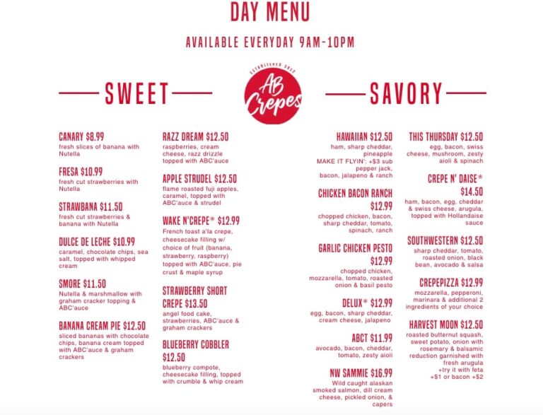 Top 20 Restaurant Menu Examples - Foodiv