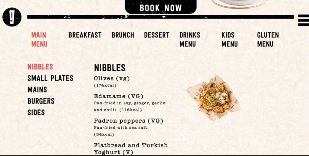 Top 20 Restaurant Menu Examples - Foodiv