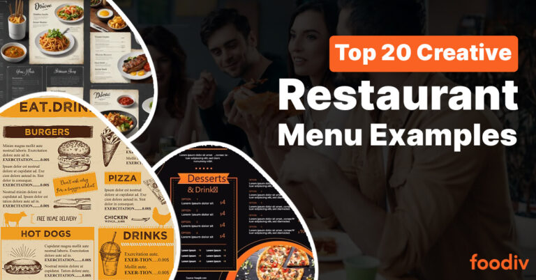 Top 20 Restaurant Menu Examples - Foodiv