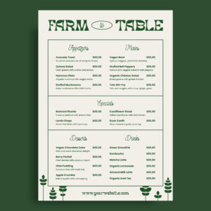 Top Restaurant Menu Ideas that Stand Out- Foodiv