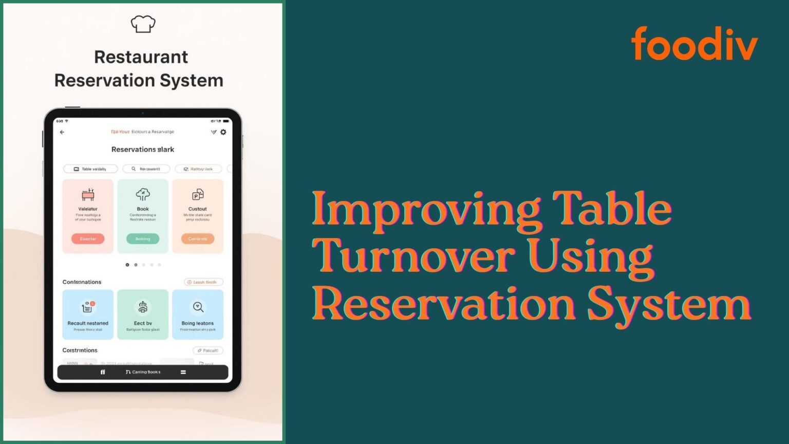 How a Table Reservation System Helps Restaurants Increase Revenue - Foodiv